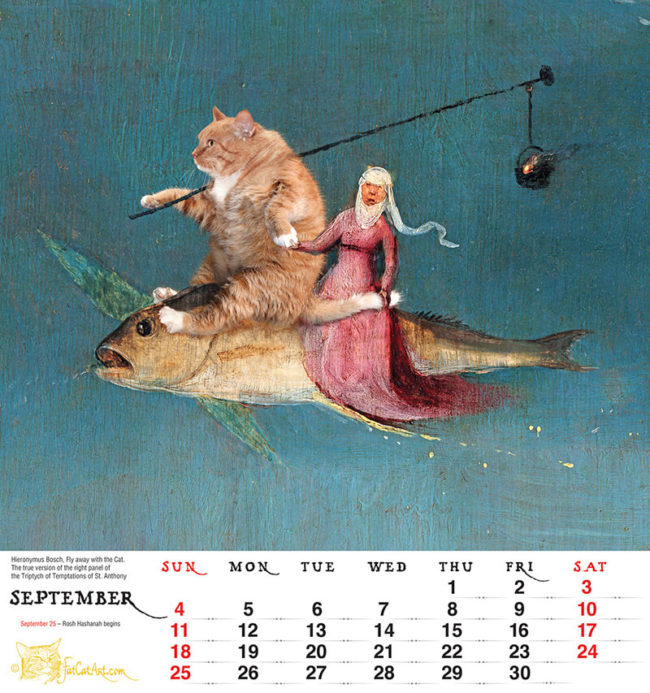 Finally, The 2022 Fat Cat Art Calendar Is Here! » Design You Trust ...