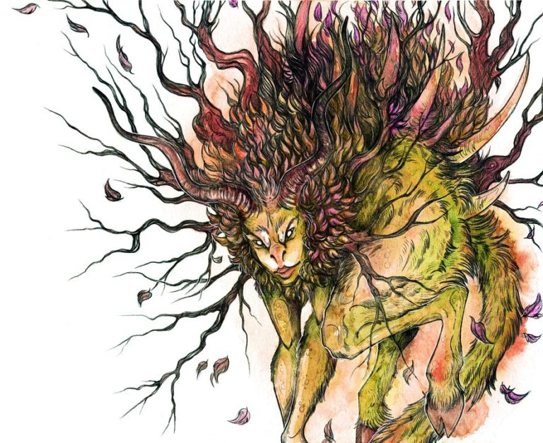 Artist Spent 4 Years Illustrating Forgotten Creatures From Welsh ...