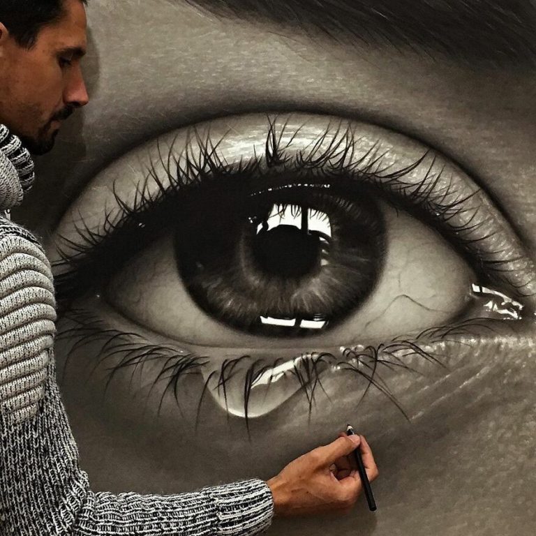 Brazilian Artist Draws Realistic Portraits that Look Like Photographs ...