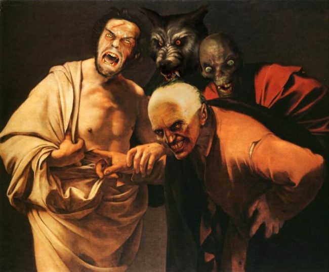 Artists Combine Classical Paintings And Halloween Pop Culture » Design ...