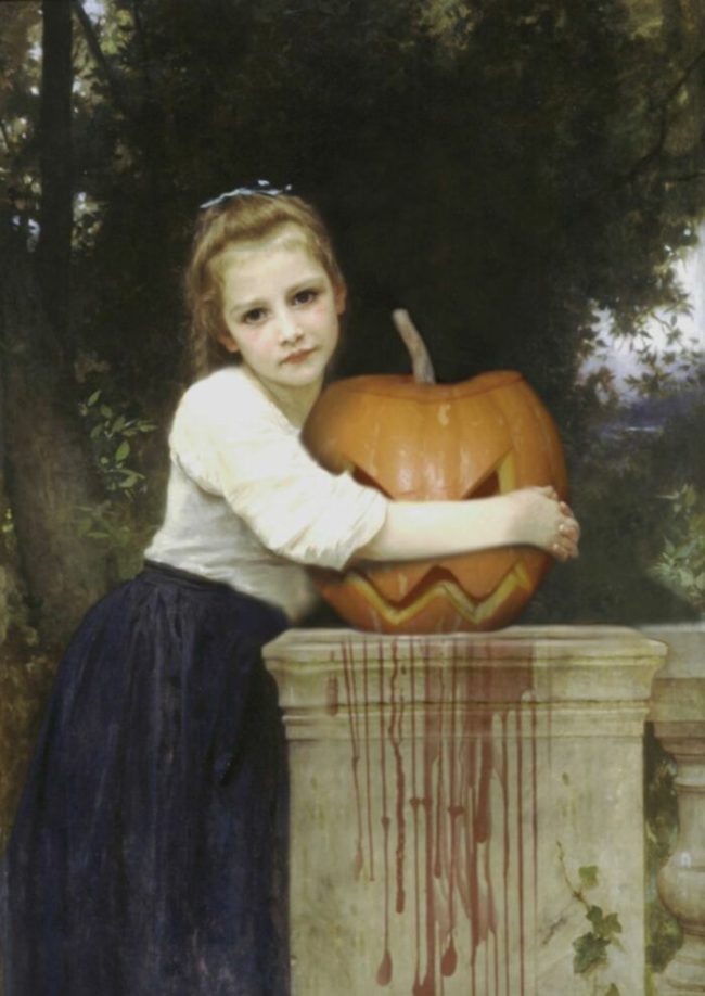 Artists Combine Classical Paintings And Halloween Pop Culture » Design ...