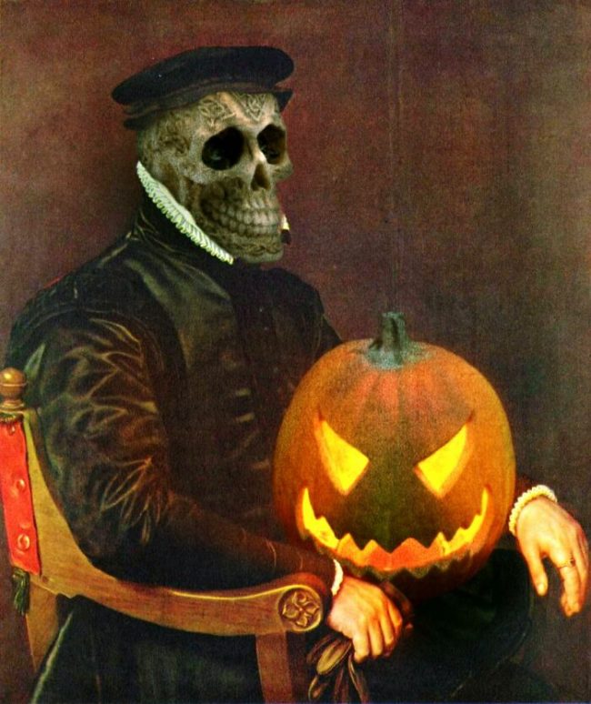 Artists Combine Classical Paintings And Halloween Pop Culture » Design ...