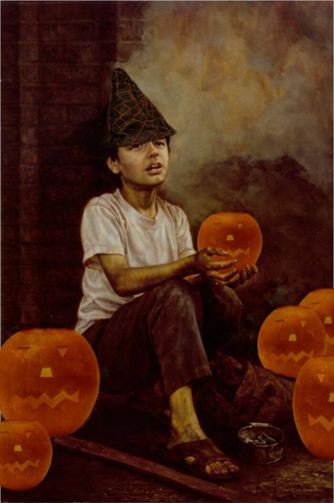 Artists Combine Classical Paintings And Halloween Pop Culture » Design ...