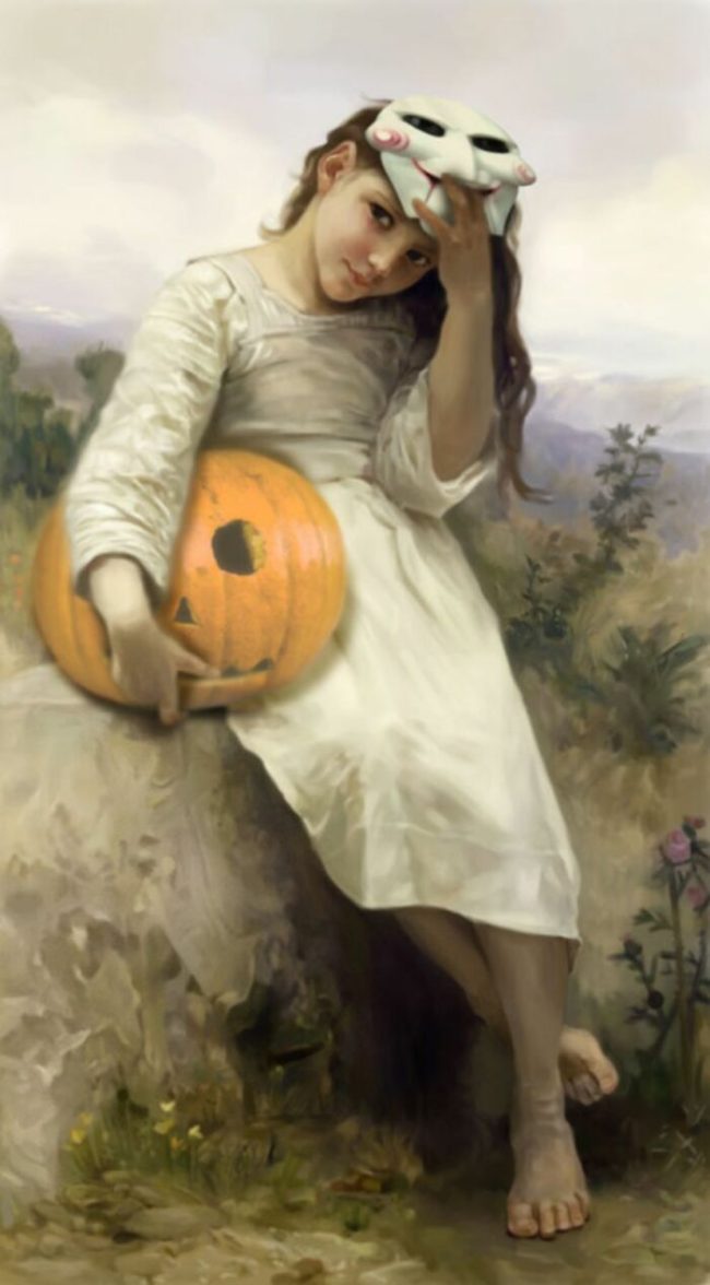 Artists Combine Classical Paintings And Halloween Pop Culture » Design ...