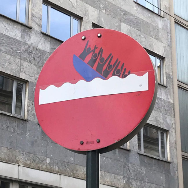 This Artist Revamps Street Signs All Over The World To Give Them ...