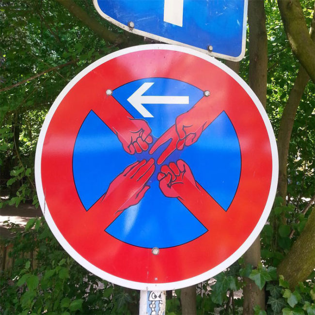 This Artist Revamps Street Signs All Over The World To Give Them ...