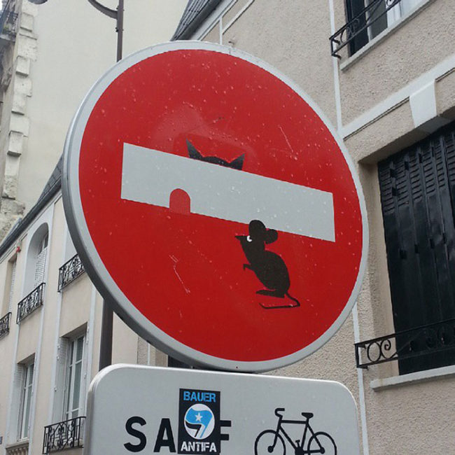 This Artist Revamps Street Signs All Over The World To Give Them ...