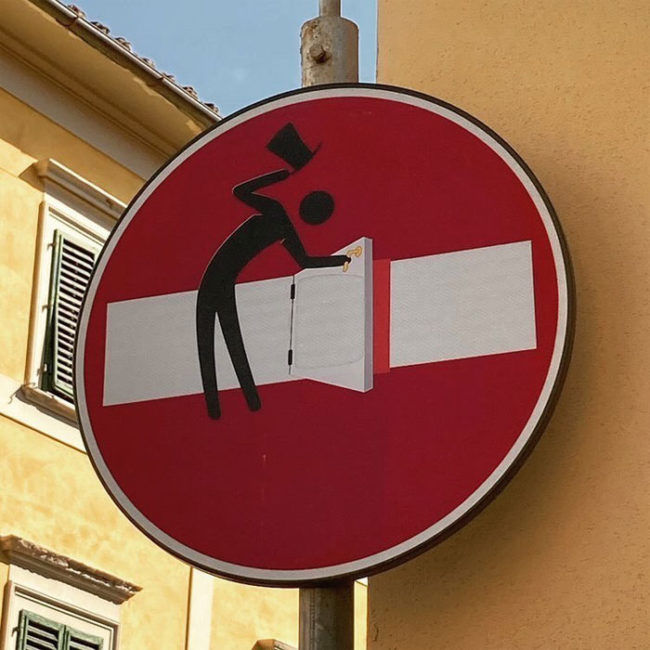 This Artist Revamps Street Signs All Over The World To Give Them ...