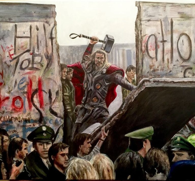 Artist Gives A Comically Exaggerated Representation Of Popular ...