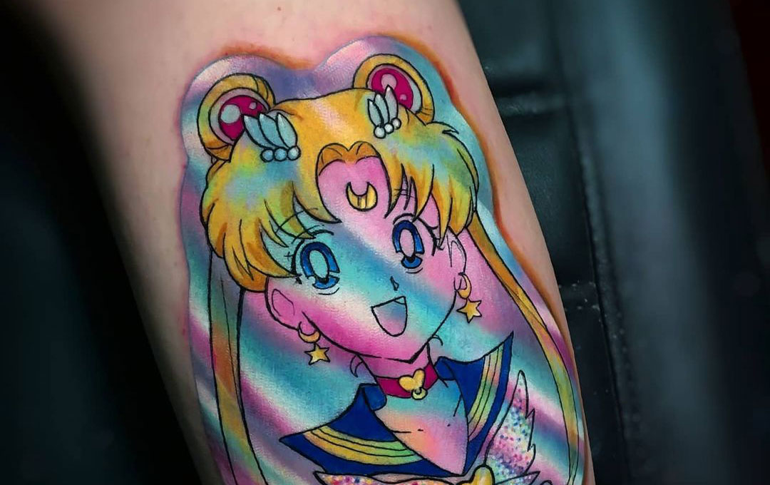 This Artist Creates Tattoos That Look Like Holographic Stickers ...