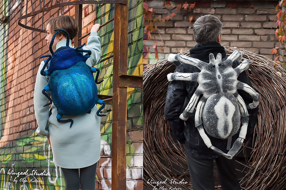 This Artist Creates Beautifully Bizarre Backpacks That Look Like ...