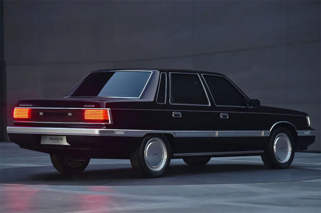 Hyundai Motor Pays Tribute to Original Grandeur Flagship Sedan with ...