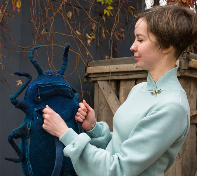 This Artist Creates Beautifully Bizarre Backpacks That Look Like ...