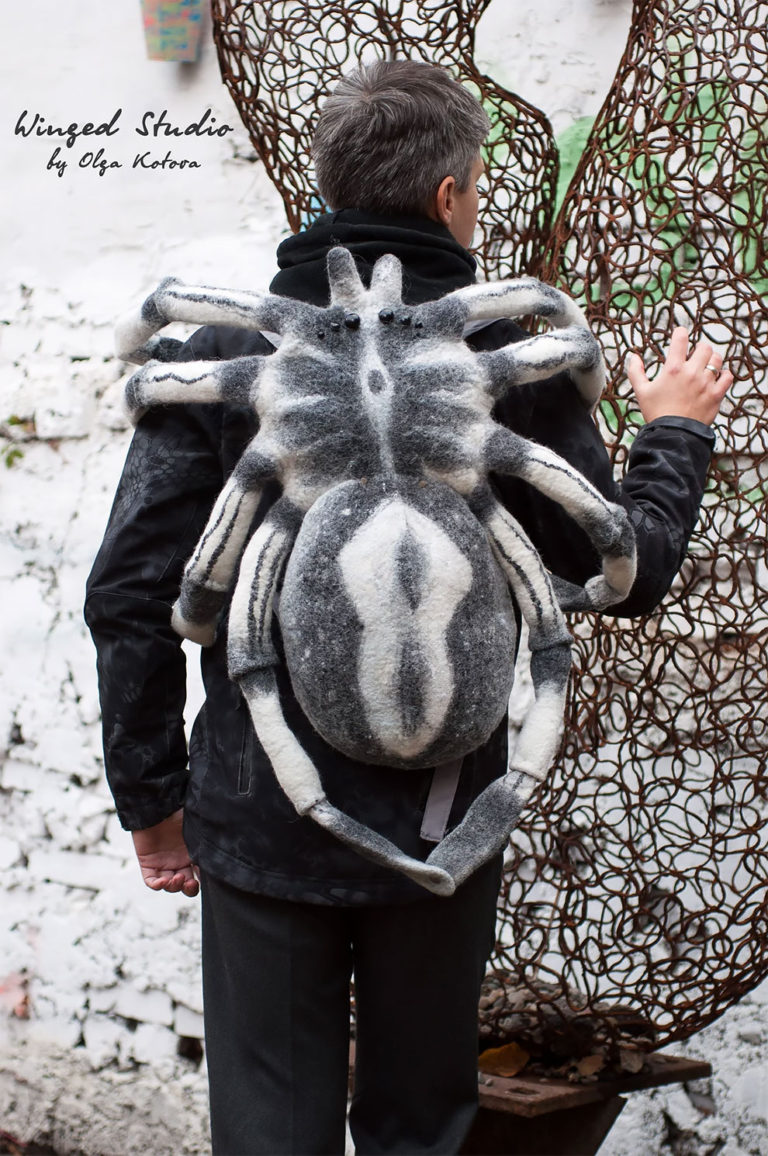 This Artist Creates Beautifully Bizarre Backpacks That Look Like ...