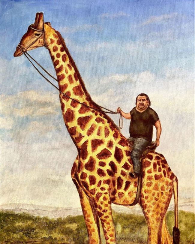 Artist Gives A Comically Exaggerated Representation Of Popular ...