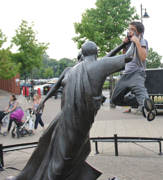 Statues Have Started To Attack People! » Design You Trust — Design ...
