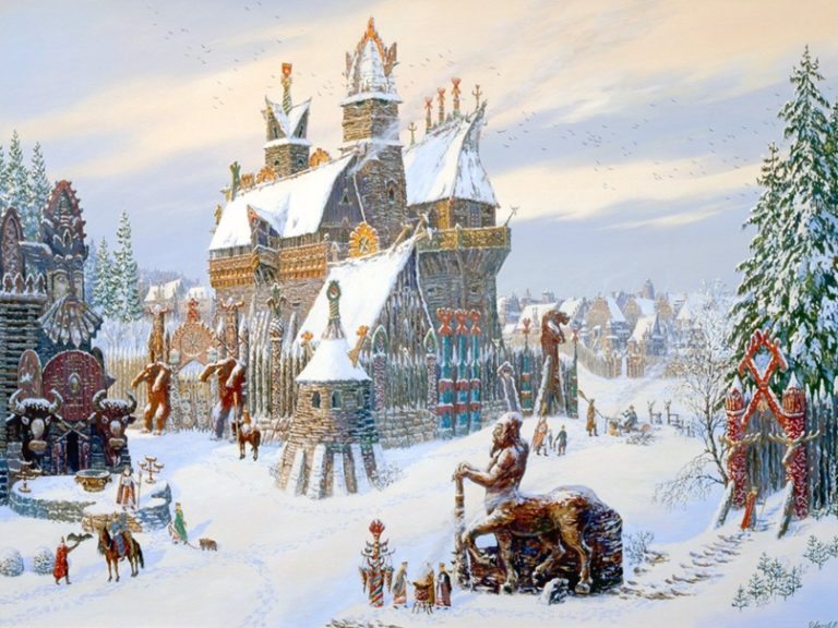 The Superb Mythological and Alternate History Paintings of Vsevolod ...