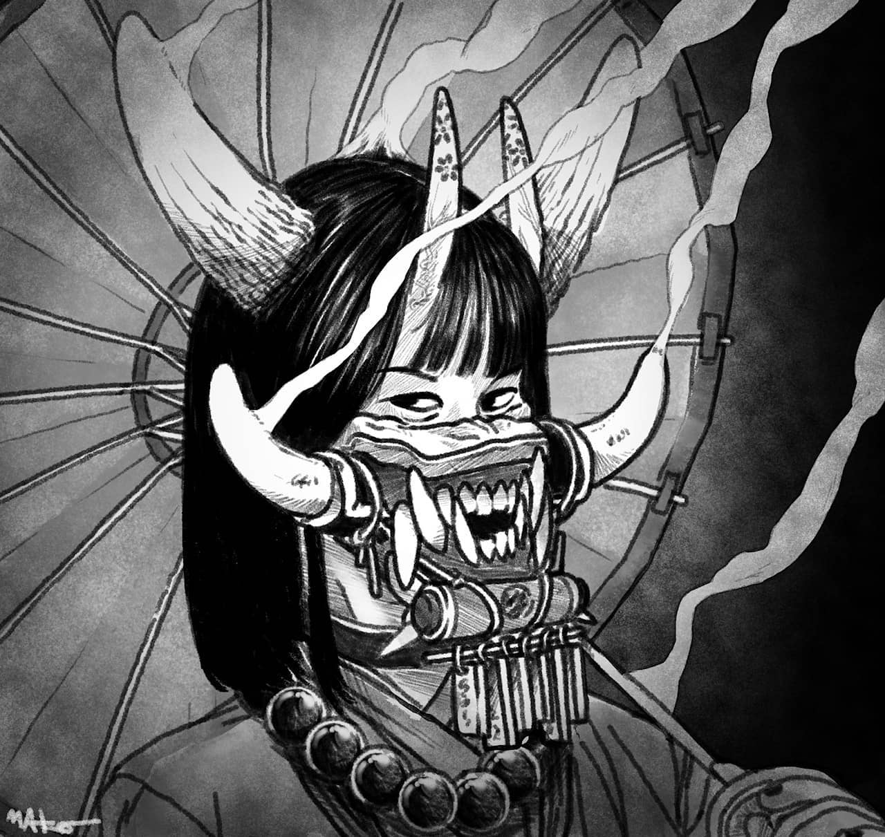 Beautiful and Frightening: Mako Vice’s Bizarre Drawn Girls » Design You ...