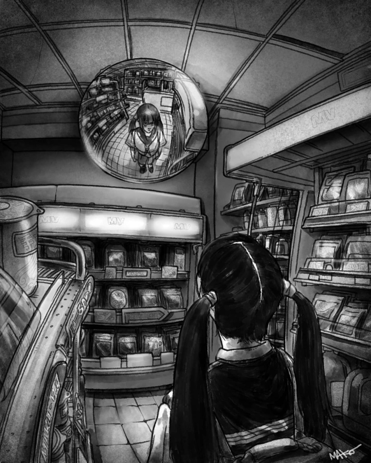 Beautiful and Frightening: Mako Vice’s Bizarre Drawn Girls » Design You ...