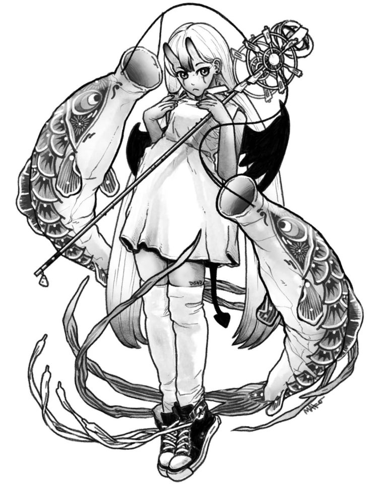 Beautiful and Frightening: Mako Vice’s Bizarre Drawn Girls » Design You ...