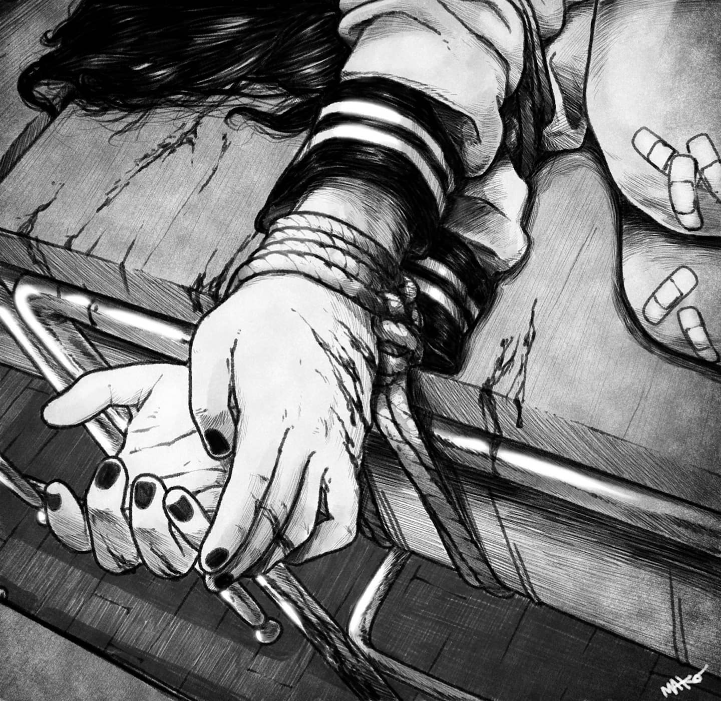 Beautiful and Frightening: Mako Vice’s Bizarre Drawn Girls » Design You ...