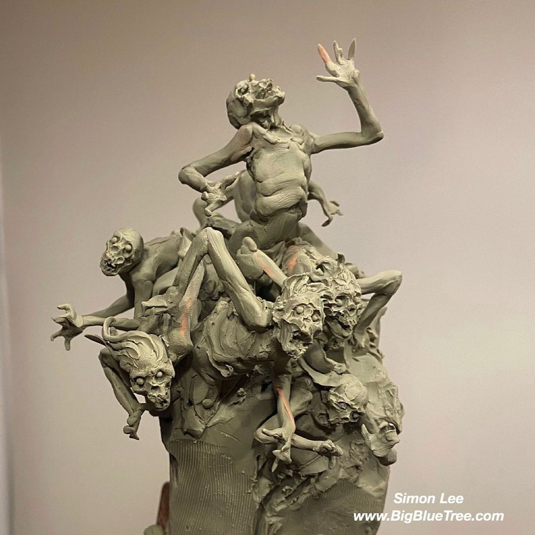 Simon Lee’s Superb Sculptures of Hellish Monsters from the Underworld ...