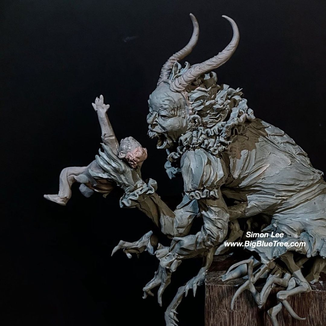 Simon Lee’s Superb Sculptures of Hellish Monsters from the Underworld ...