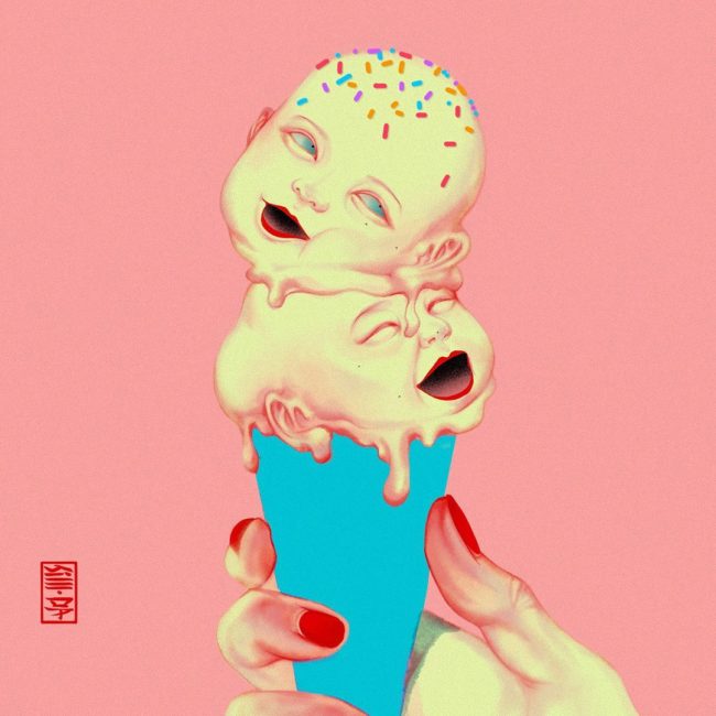 Psychedelic and Nothing Superfluous: Illustrations by The Artist ...