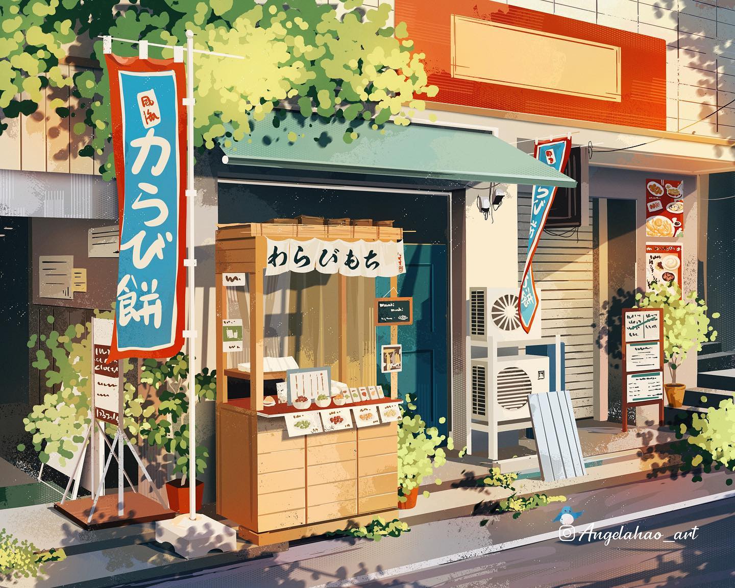 Artist Creates Colorful Illustrations Of Inviting And Cozy Japanese ...
