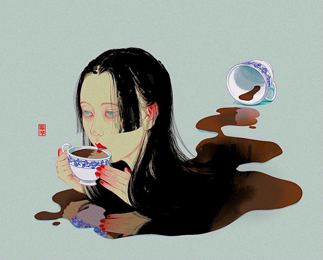 Psychedelic and Nothing Superfluous: Illustrations by The Artist ...