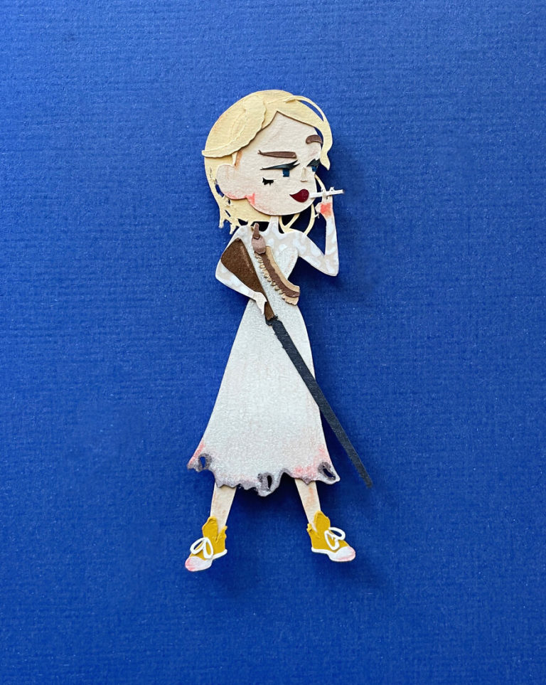 Artist Recreates Her Favorite Spooky Characters Using Paper Art ...