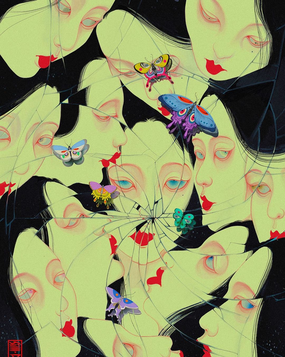 Psychedelic and Nothing Superfluous: Illustrations by The Artist ...
