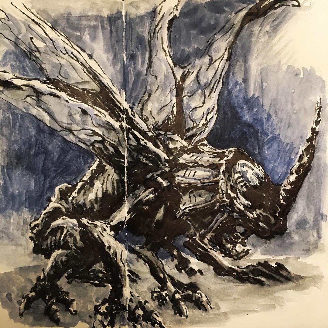 The Finesse of Evil: Superb Concept Art Works and Sketches by Dominik ...