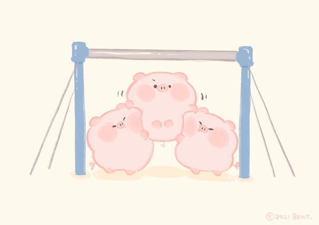 Megumi Fujimoto’s Cute Fat Piglets » Design You Trust — Design Daily ...