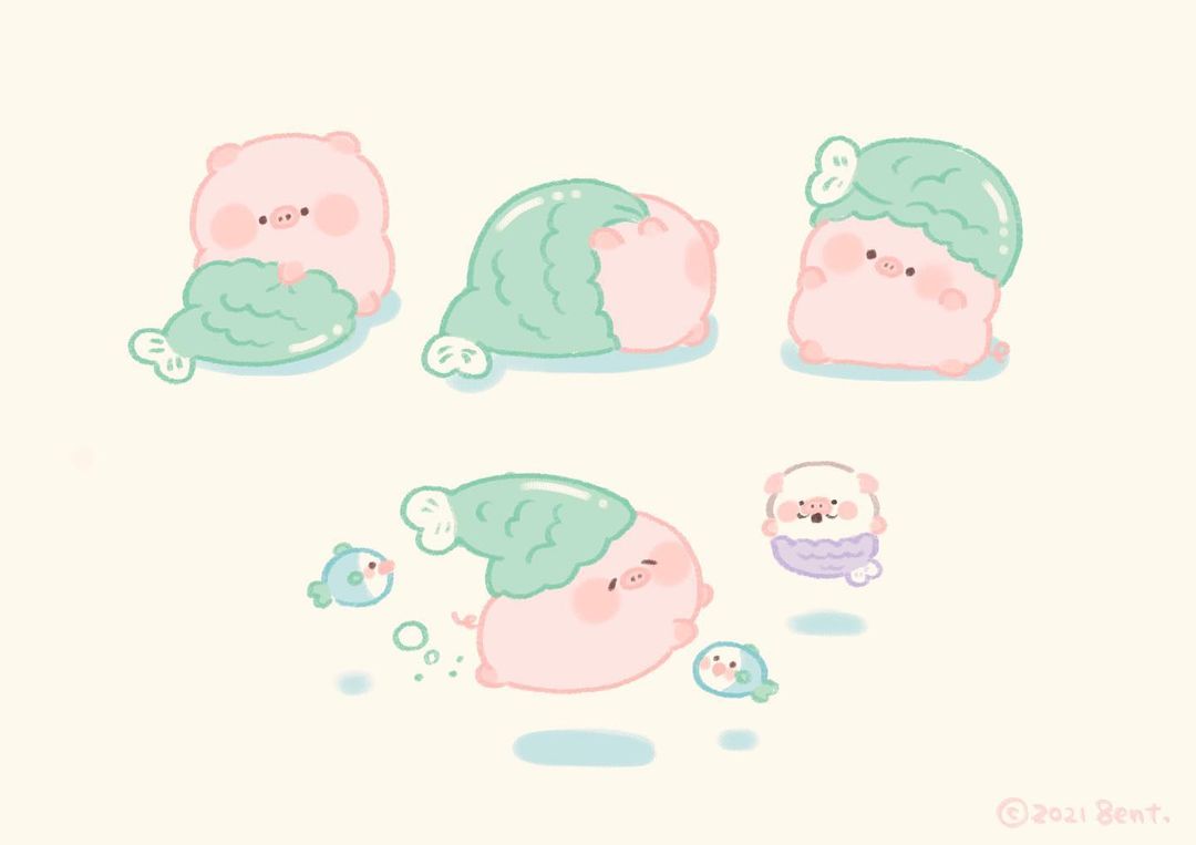 Megumi Fujimoto’s Cute Fat Piglets » Design You Trust — Design Daily ...
