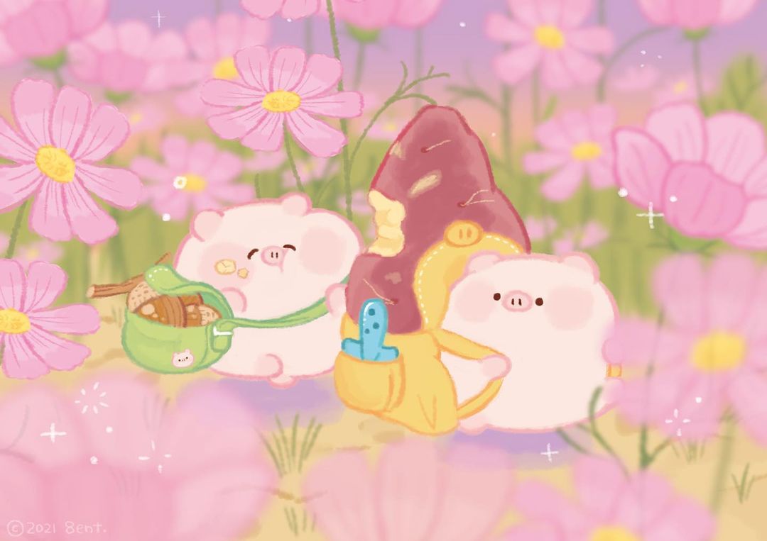 Megumi Fujimoto’s Cute Fat Piglets » Design You Trust — Design Daily ...