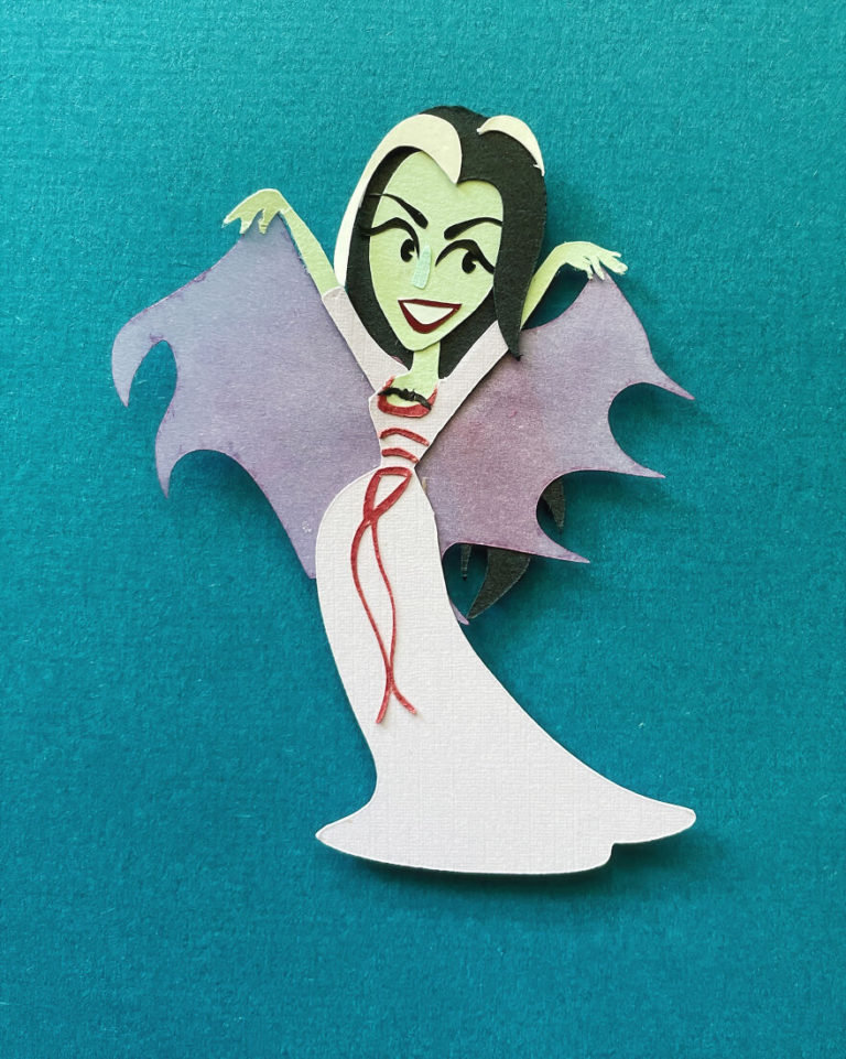 Artist Recreates Her Favorite Spooky Characters Using Paper Art ...