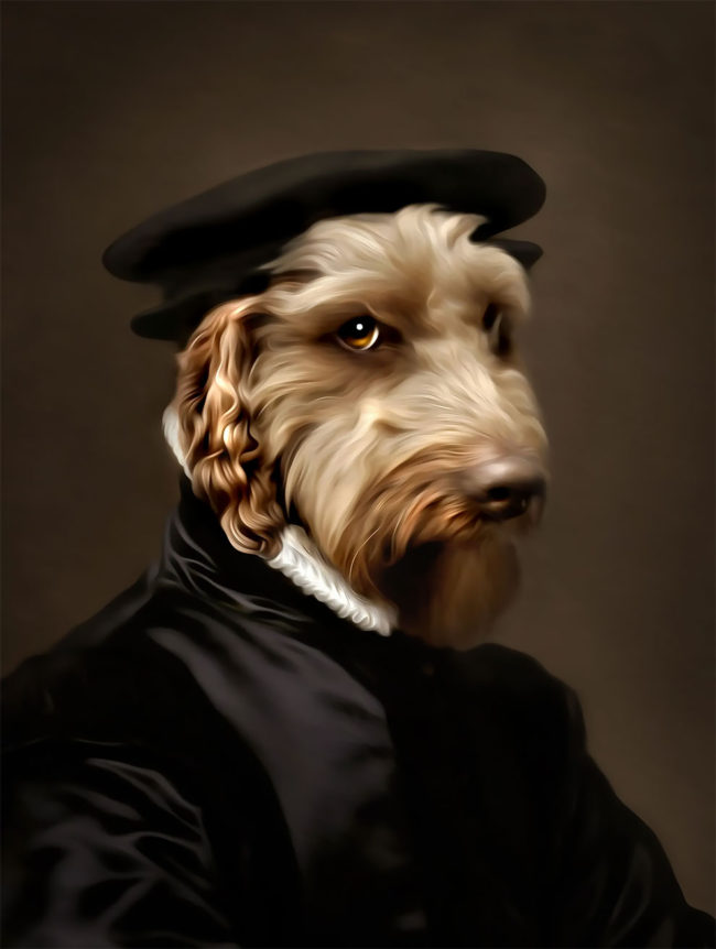 Animal Portraits in The Style of Old Masters by Tein Lucasson » Design ...