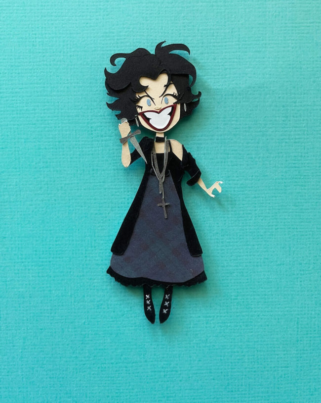 Artist Recreates Her Favorite Spooky Characters Using Paper Art ...