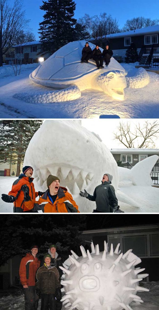 Finally, 50 Of The Best Snowman Designs Ever » Design You Trust ...