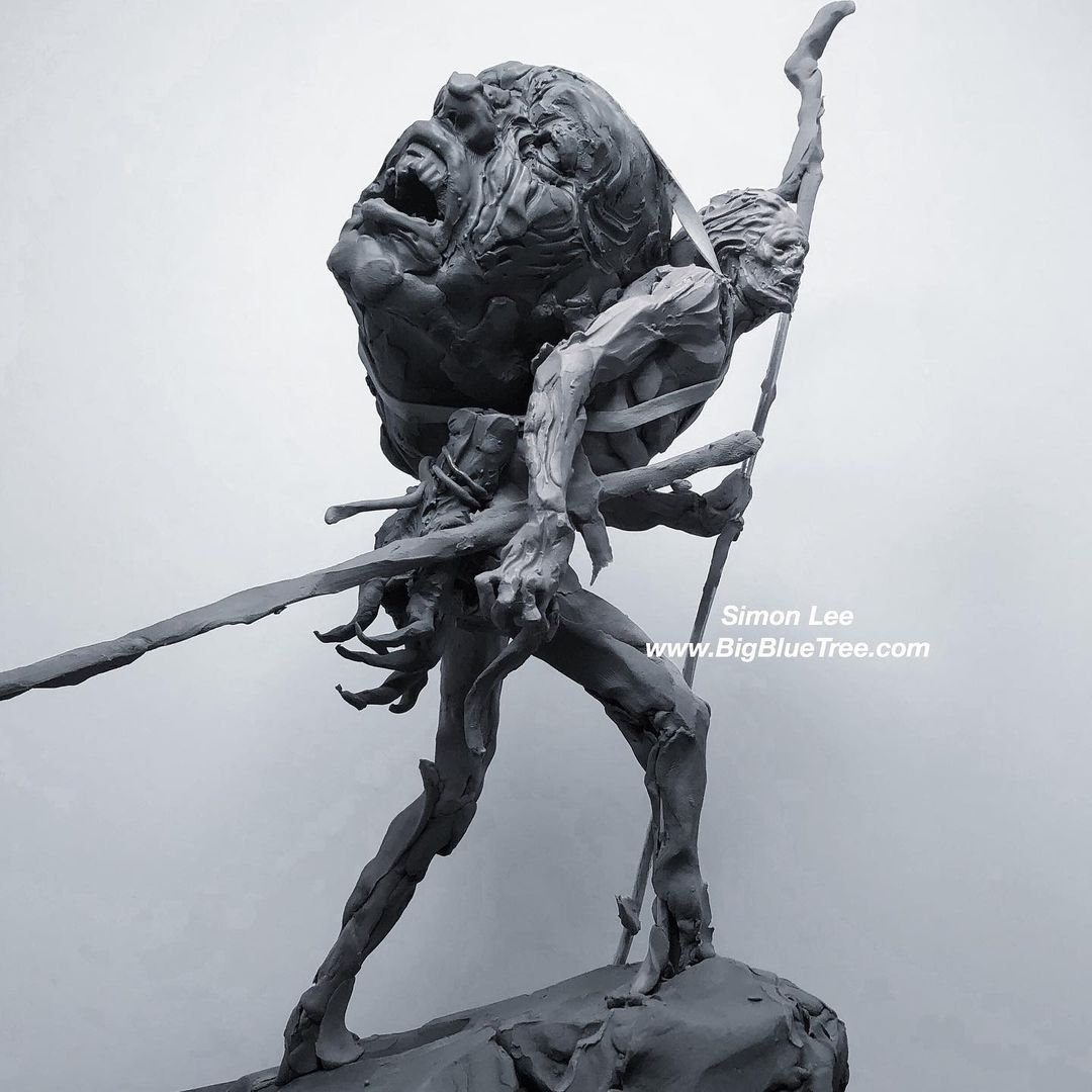 Simon Lee’s Superb Sculptures of Hellish Monsters from the Underworld ...