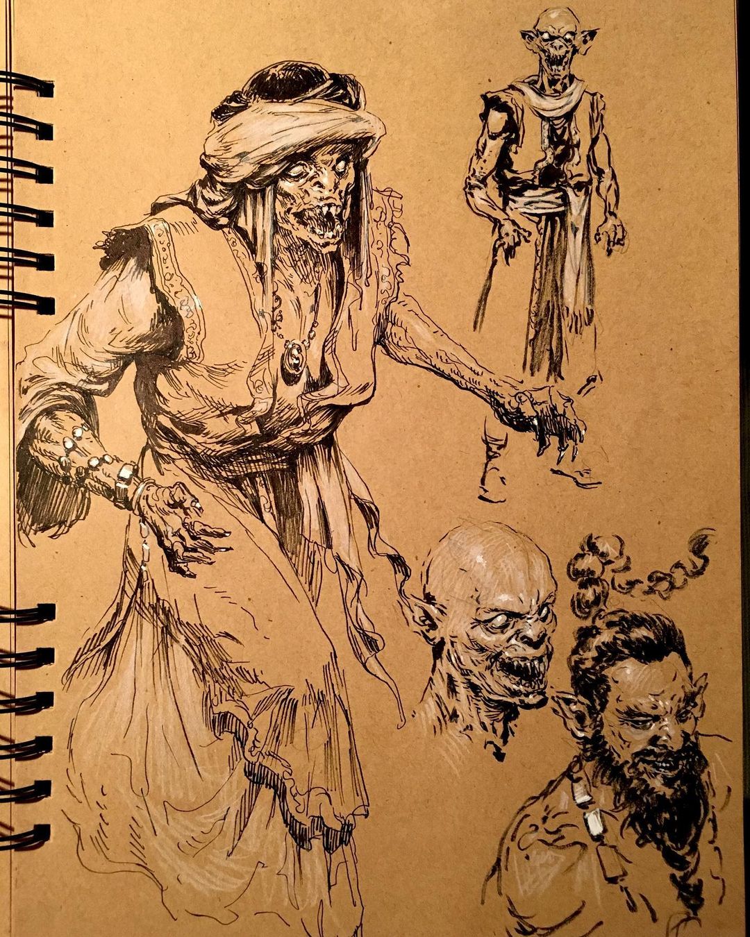 The Finesse of Evil: Superb Concept Art Works and Sketches by Dominik ...