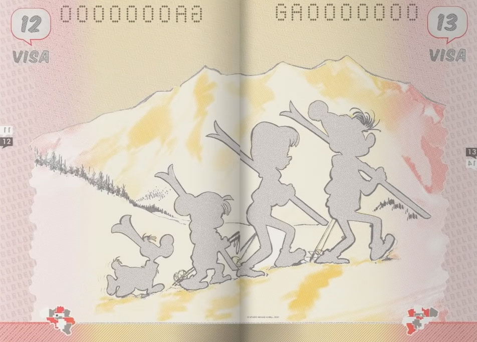 Belgium Introduces New Passport Featuring Cartoon Characters » Design ...