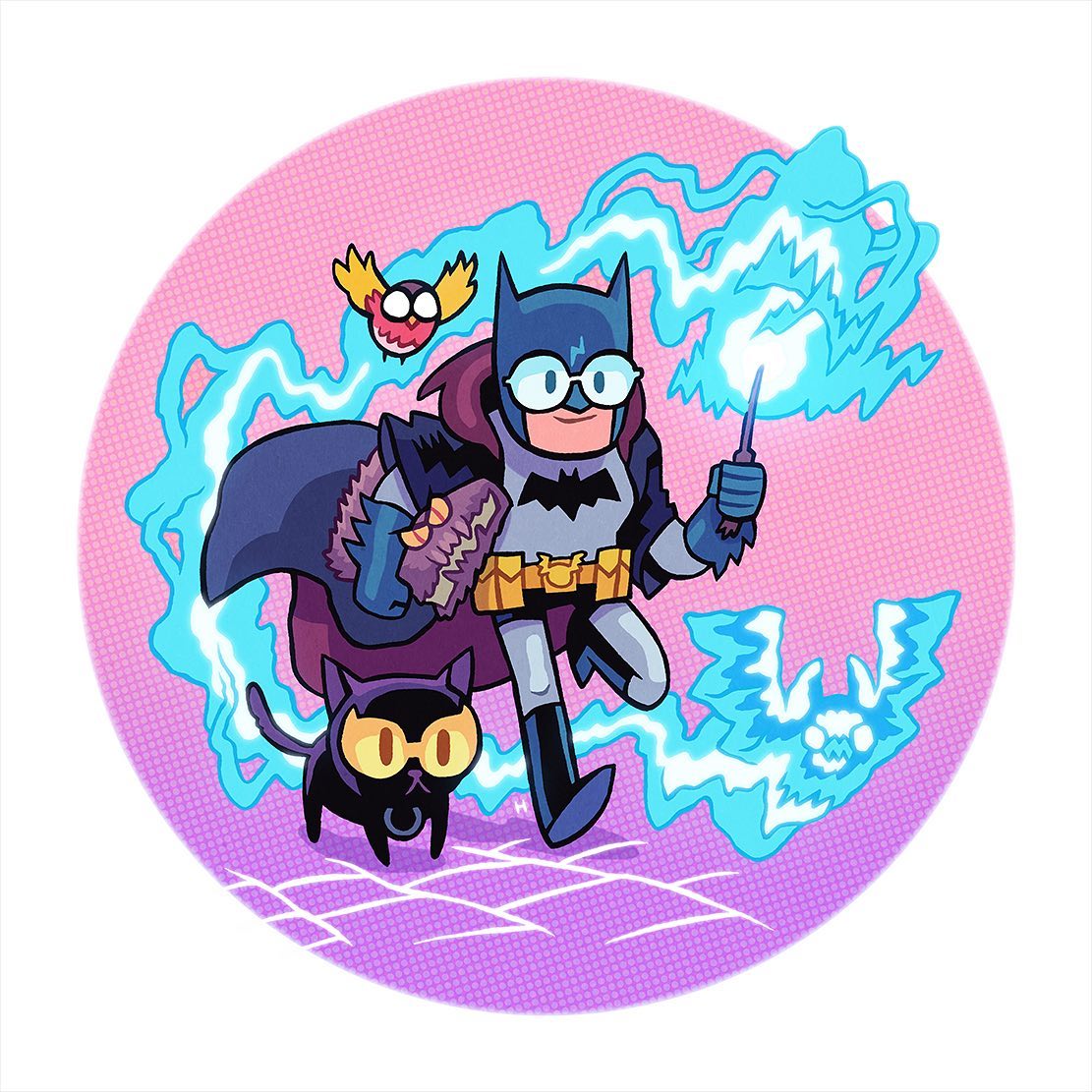 Tiny Superheroes in Superb Comic Art by Dan Hipp » Design You Trust ...