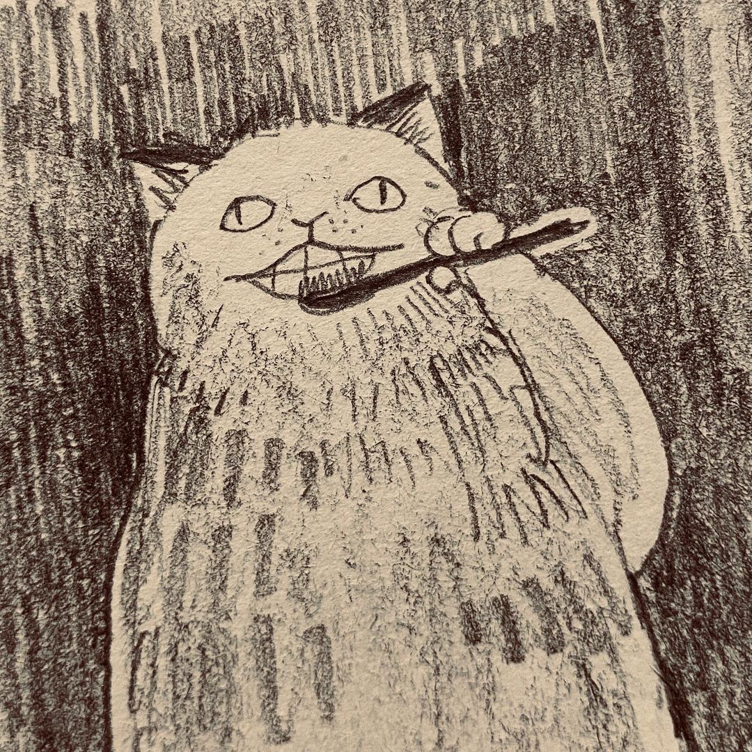 Artist Cathy Lam Draws The Everyday Lives of the Cuddly Cats » Design ...