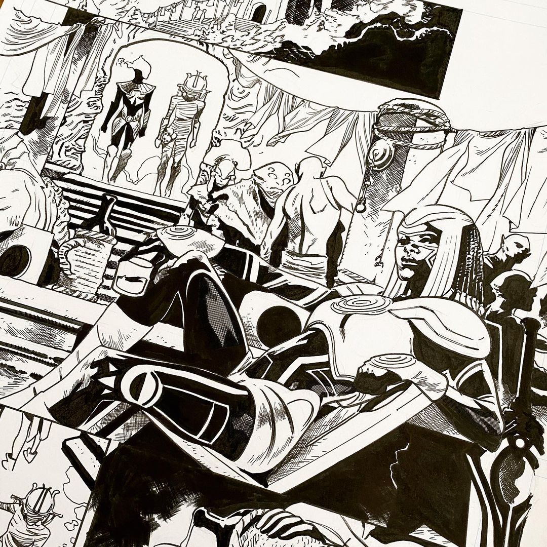 Bloody Conan and The Beloved Superheroes: Comic Illustrations by Mahmud ...