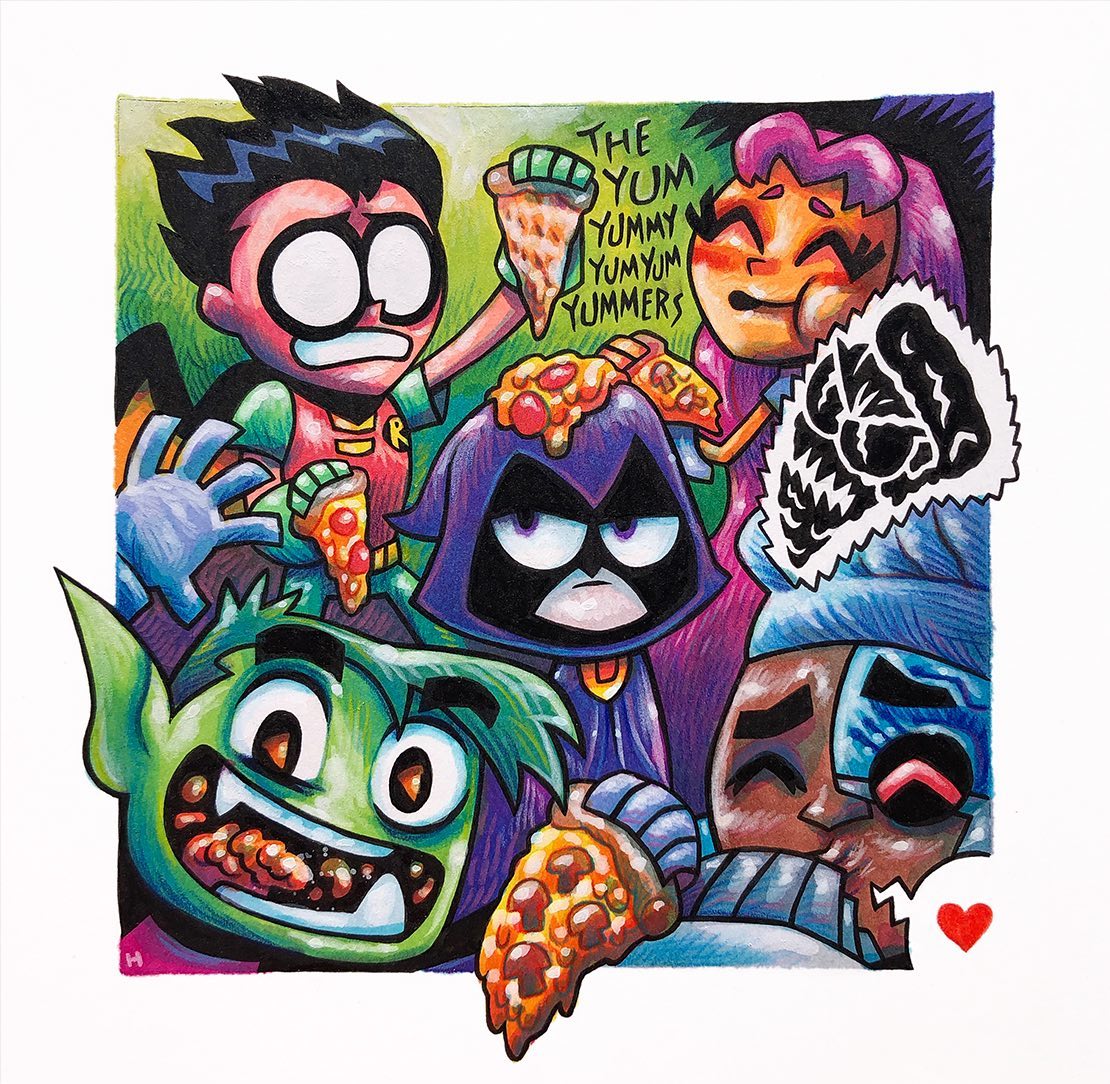 Tiny Superheroes in Superb Comic Art by Dan Hipp » Design You Trust ...