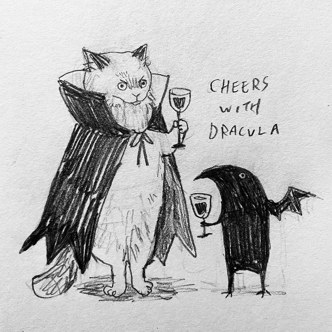 Artist Cathy Lam Draws The Everyday Lives of the Cuddly Cats » Design ...