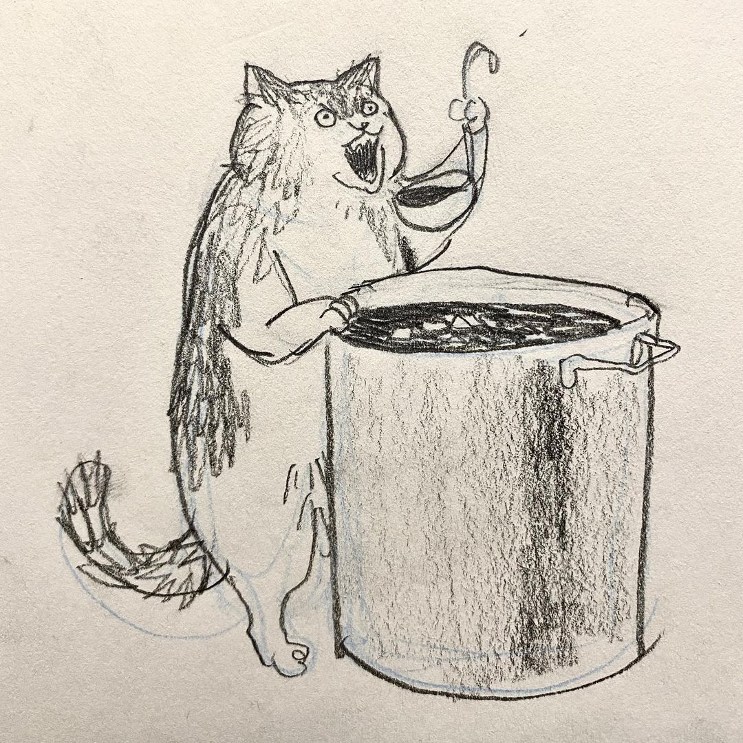 Artist Cathy Lam Draws The Everyday Lives of the Cuddly Cats » Design ...