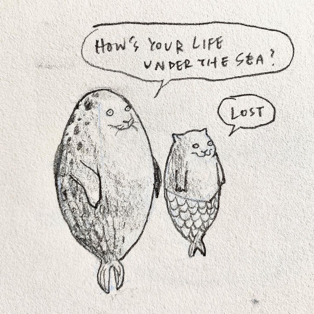 Artist Cathy Lam Draws The Everyday Lives of the Cuddly Cats » Design ...